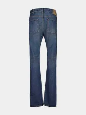 Celine Skinny Jeans In Trail Wash Denim
