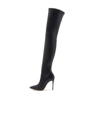 Casadei Julia Over-the-knee Stiletto Boots - Black