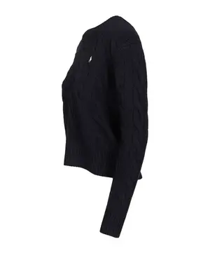 Polo Ralph Lauren Cable-knitted Jumper With Embroidered Logo