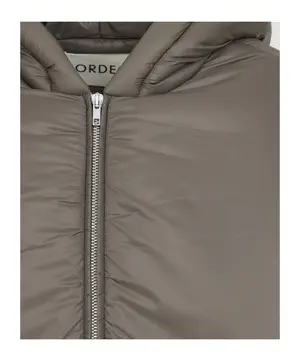MORDECAI Hooded Cotton-padded Jacket - Gray