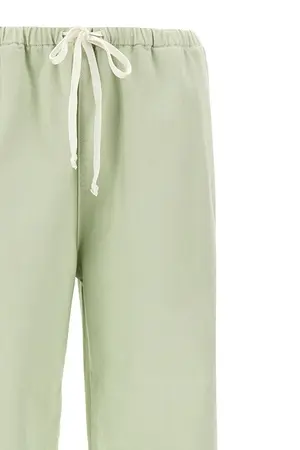 MAISON MARGIELA Drawstring Wide-leg Pants - Green