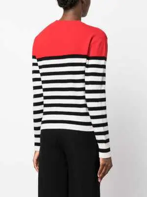 Philosophy Di Lorenzo Serafini Striped Crewneck Jumper