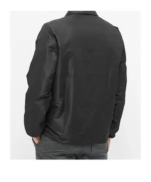 Maison Kitsuné Long Sleeve Casual Jacket With Fox Motif - Black