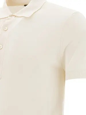 TOM FORD Short-sleeved Knitted Polo Shirt