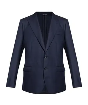 Dolce & Gabbana Dolce Gabbana Single-breasted Jacket - Navy