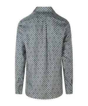 Dolce & Gabbana Dolce Gabbana Patterned Curved Hem Shirt