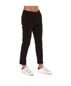 DONDUP Low-rise Trousers With Turn-up Hem