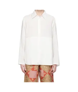 RANRA Crinkled-finish Shirt