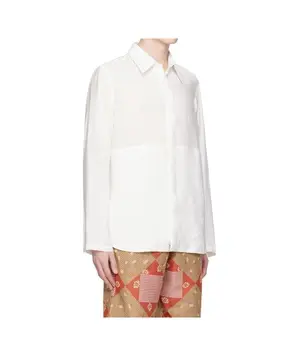RANRA Crinkled-finish Shirt