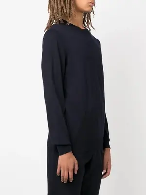 Hugo Boss Embroidered Crewneck Jumper - Black