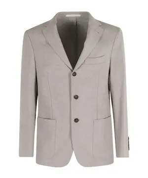 Eleventy Single-breasted Blazer - Gray