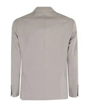 Eleventy Single-breasted Blazer - Gray