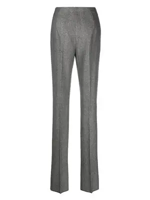 Sportmax Chevron-knit High-waisted Trousers