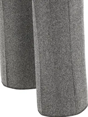 Sportmax Chevron-knit High-waisted Trousers