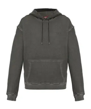 DIESEL® S-quinn Hood Sweatshirt - Black