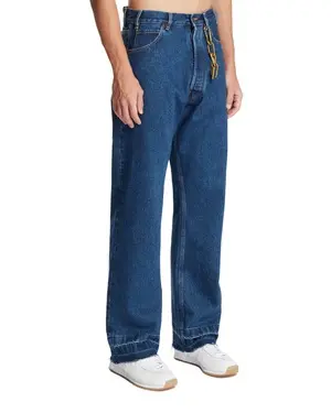 DARKPARK Edi Straight-leg Jeans With Chain Detailing