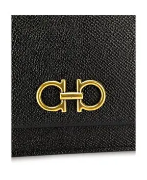 FERRAGAMO Gancini Logo Shoulder Bag