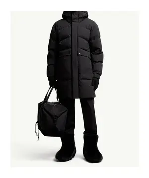 Moncler Avioth Hooded Long Down Jacket