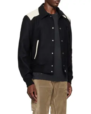 Amiri Embroidered Logo Casual Jacket