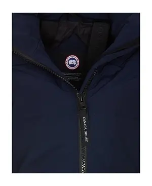 Canada Goose Chelsea Front-zip Hooded Parka - Atlantic Navy Blue