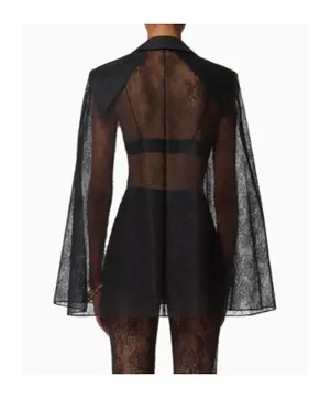 Nina Ricci Lace Blazer-inspired Cape