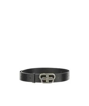 Balenciaga Bb Extra Belt - Black