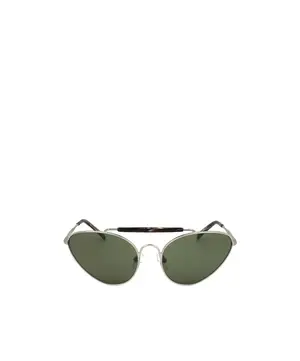 Dries Van Noten Full Frame Sunglasses - Green