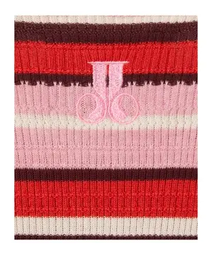 La DoubleJ Veneziana Striped Knit Sweater - Red