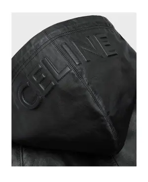 Celine Hooded Jacket In Soft Lambskin