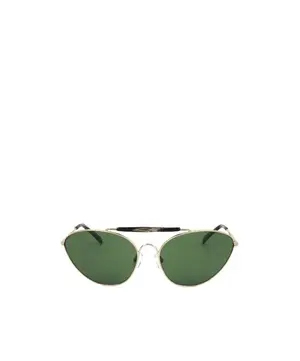Dries Van Noten Full Frame Sunglasses - Green