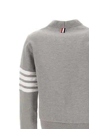 Thom Browne 4-bar Stripe V-neck Cardigan