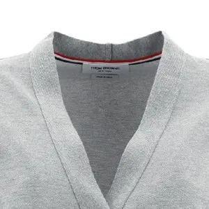 Thom Browne 4-bar Stripe V-neck Cardigan