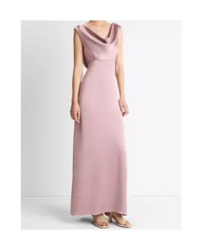 Vince Cowl Neck Sleeveless Maxi Dress