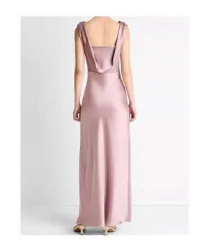 Vince Cowl Neck Sleeveless Maxi Dress