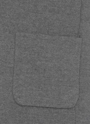 Thom Browne Four-bar Knitted Blazer - Medium Gray