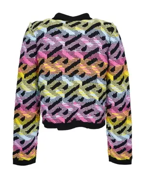 Versace Greca Pattern Button-up Jacket