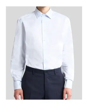 Etro Jacquard Button-up Shirt - Light Blue