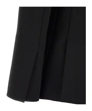 Max Mara Single-breasted Open Back Jacket