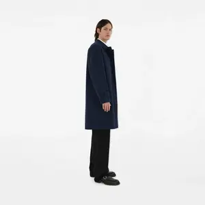 Burberry Long Gabardine Car Coat