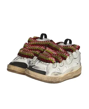 LANVIN Curb Chunky Lace-up Sneakers - Multicolor