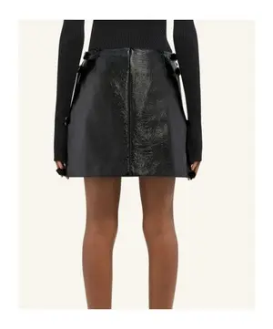 COURREGES Vinyl Mini Skirt