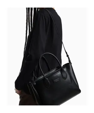 Emporio Armani Logo Patch Tote Bag