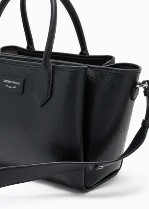 Emporio Armani Logo Patch Tote Bag