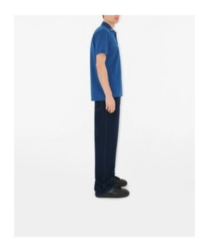 Burberry Ekd-embroidered Cotton-silk Polo Shirt