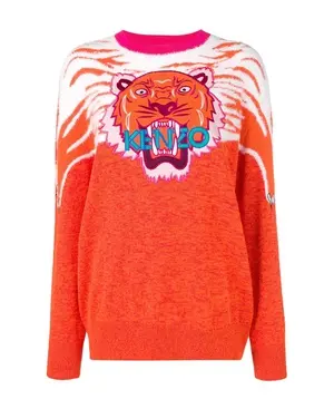 Kenzo Tiger Head Logo Pullover