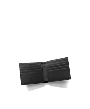 Bottega Veneta Logo Wallet - Black