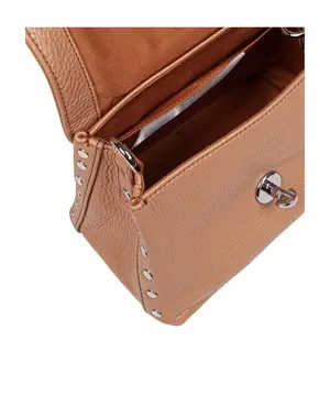 ZANELLATO Postina Small Twist Lock Tote Bag - Brown