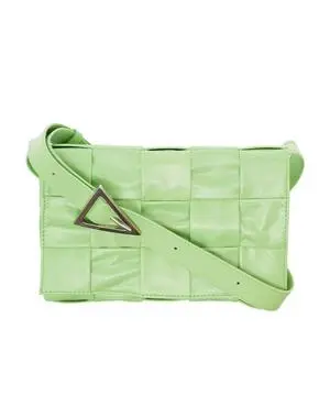 Bottega Veneta Cassette Shoulder Bag - Green