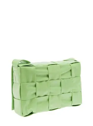 Bottega Veneta Cassette Shoulder Bag - Green