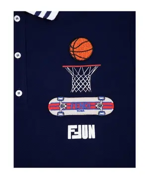 Fendi Short-sleeved Polo Shirt